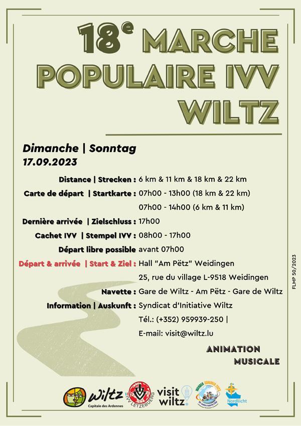 FLMP - 18.. IVV WANDERUNG WOOLTZ - Nordliicht - Télévision régionale