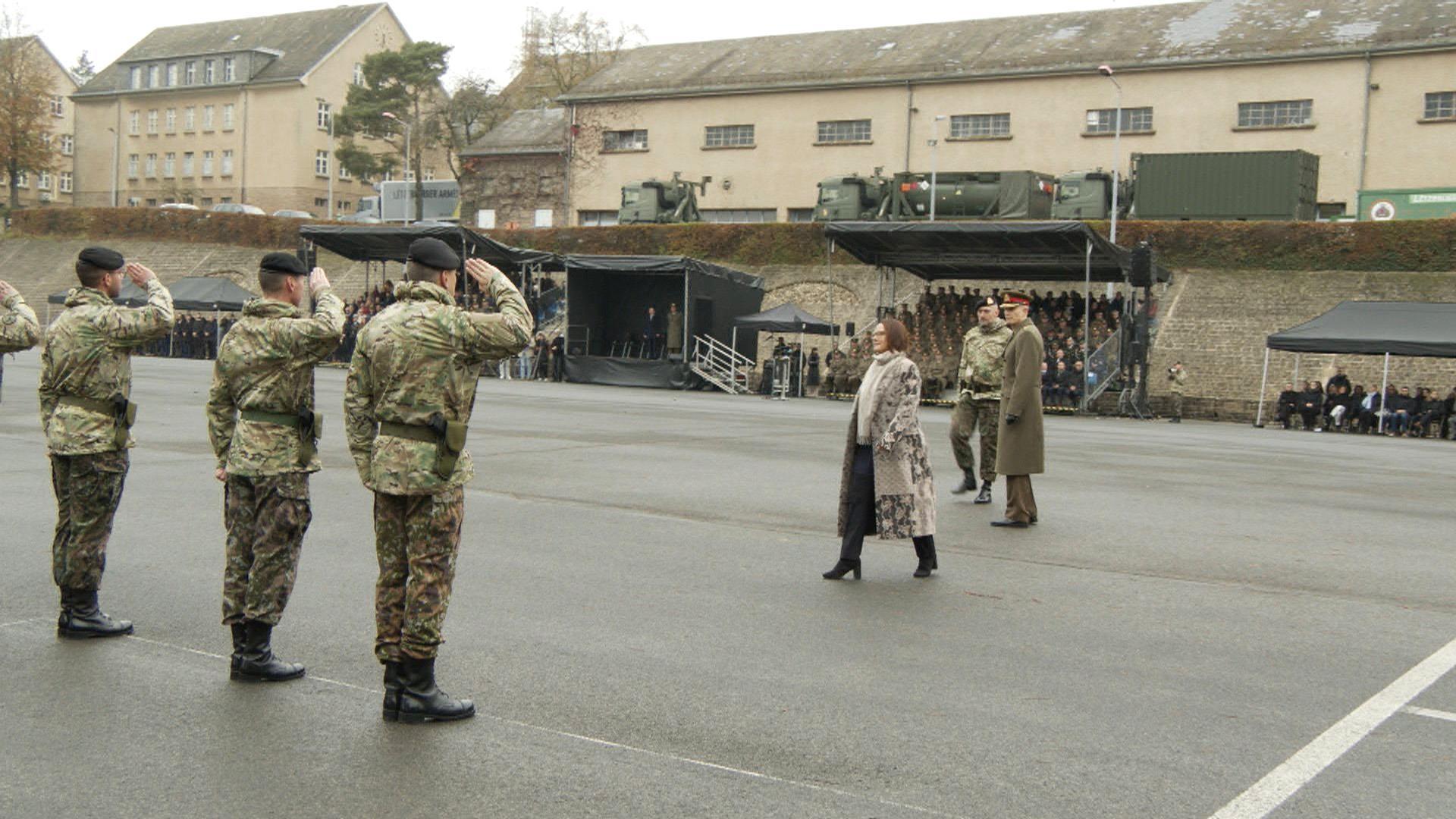 D'Arméi feiert hiere Patréiner den hellege Mäerten - NORDLIICHT 20.11.2024