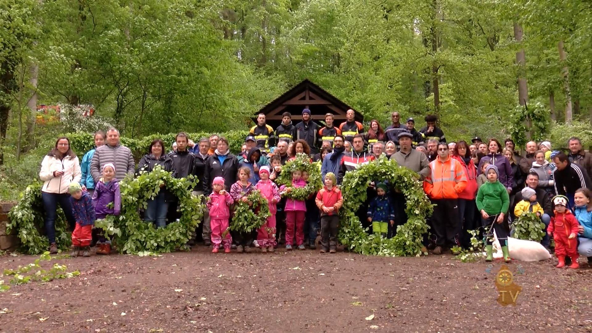 D'Veräiner zu Schieren maachen hiere Meekranz - Nordliicht 2. Mee 2018