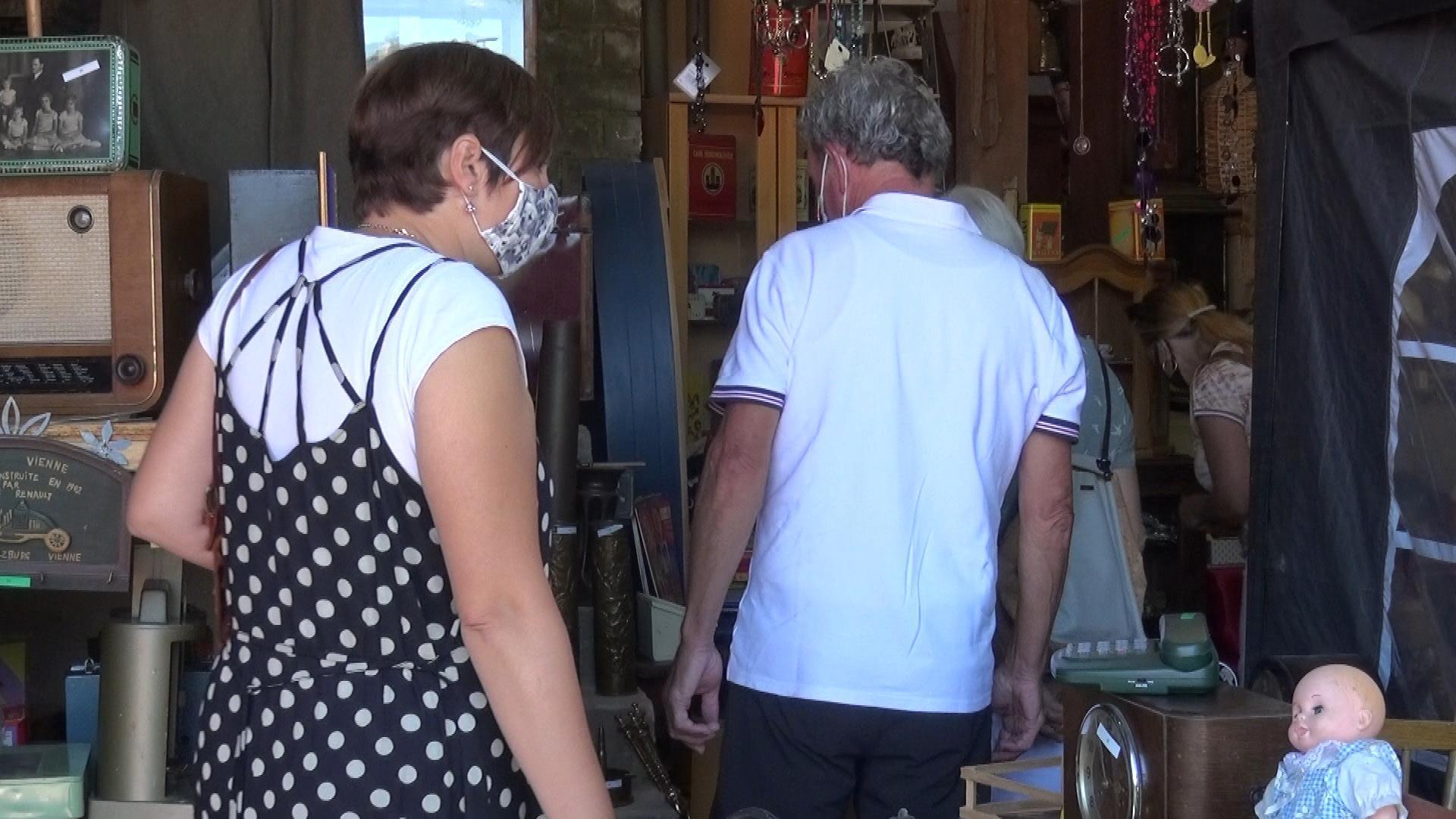 Floumaart zu Bënzelt an der Scheier - Nordliicht 09.12.2020 - Nordliicht